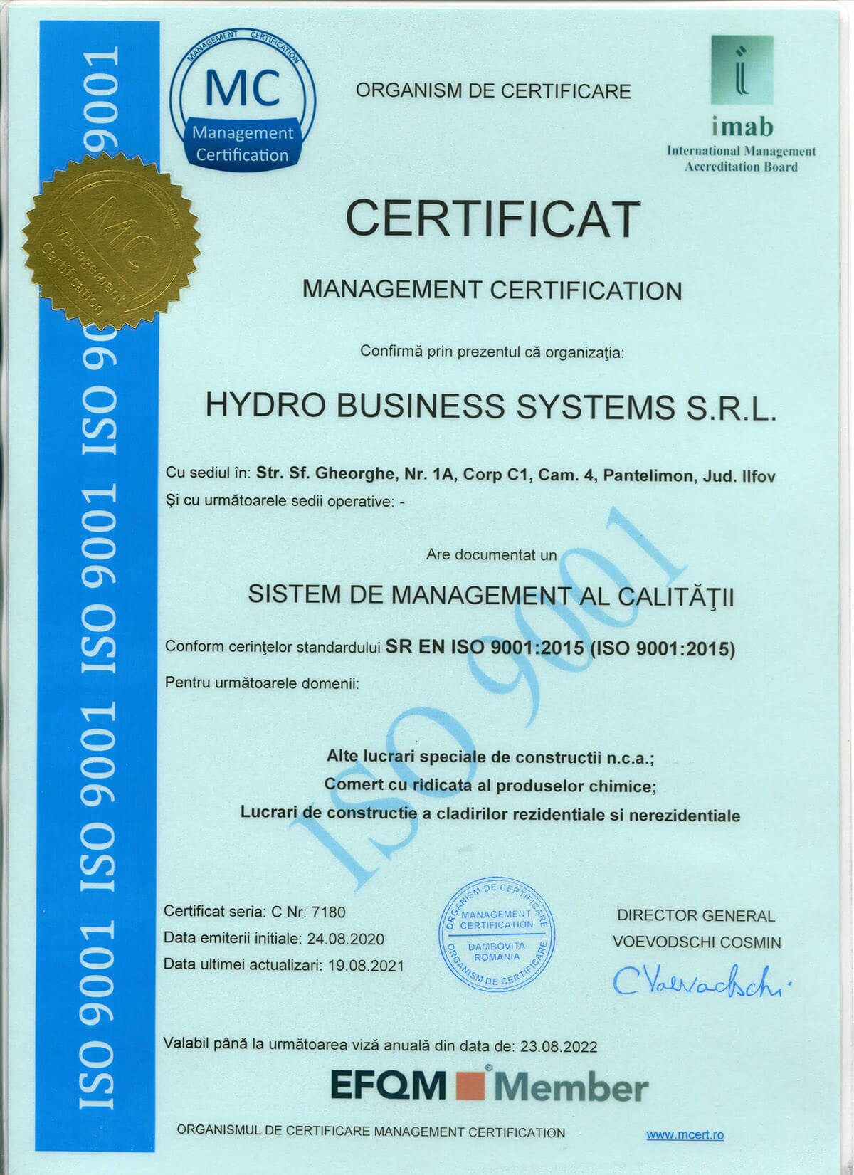 Despre Noi - Hidroizolatii Profesionale | HBS – Hydro Business Systems